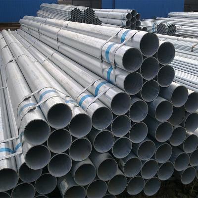 China Scaffolding Pipe Hot Dip Galvanized Welded Steel Tube For Building Construction Scaffold Frame Assembly for sale