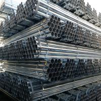 China Scaffolding Pipe Hot Dip Galvanized Welded Steel Tube For Building Construction Scaffold Frame Assembly for sale
