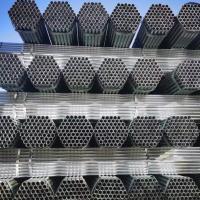 China Scaffolding Pipe Price Hot Dip Galvanized Welded Steel Tube For Building Construction Scaffold Frame Work for sale