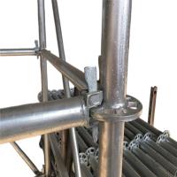 China Ringlock Scaffolding For Sale Hot Dip Galvanized Steel for Building Construction Works | BYTHAI for sale