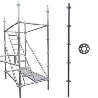 China Ring Lock Type Scaffolding High Strength Hot Dip Galvanized Steel for Bridge & Infrastructure Construction | BYTHAI for sale