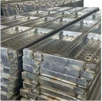 China Scaffold Boards, Hot Dipped Galvanized Q235 Steel 250x50mm Anti‑slip Walk Decks for Construction Scaffold Working Platform BYTHAI for sale