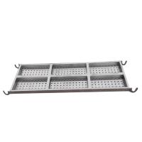 China Scaffold Boards, Hot Dipped Galvanized Q235 Steel 250x50mm Anti‑slip Walk Decks for Construction Scaffold Working Platform BYTHAI for sale