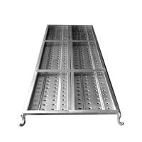 China Scaffold Boards For Sale, Hot Dipped Galvanized Q235 Steel 240x45mm Anti‑slip Walk Boards for Building Construction Scaffold Platform BYTHAI for sale