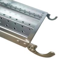 China Scaffold Boards For Sale, Hot Dipped Galvanized Q235 Steel 240x45mm Anti‑slip Walk Boards for Building Construction Scaffold Platform BYTHAI for sale