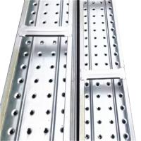 China Scaffold Planks For Sale, Heavy‑Duty Perforated Steel Scaffold Boards for Ringlock Scaffolding Residential and Commercial Building Projects BYTHAI for sale