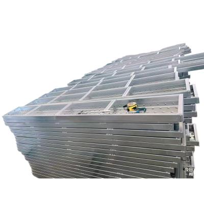 China Aluminum Plank, High‑strength Perforated Scaffold Walk Board for Ringlock Scaffolding Commercial Building Construction BYTHAI for sale