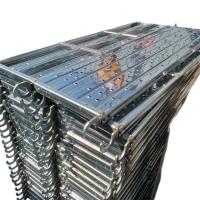 China Osha Planks, Heavy‑Duty Perforated Metal Scaffold Decks for Ringlock Scaffolding Commercial Building Construction Projects BYTHAI for sale