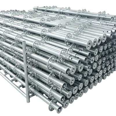 China Scaffold Coupling Pins Hot Dip Galvanized Q235 Carbon Steel Spigot Pin Fit 48.3mm Tube for Ringlock Standard Vertical Connection BYTHAI for sale