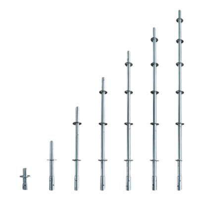 China Scaffolding Coupling Pins Q355 High Strength Steel Galvanized Coupler Pin 225mm for End to End Joint of Scaffolding Uprights in Construction BYTHAI for sale