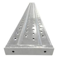 China 20 Aluminum Plank, 20 Inch Width, 3m Length, Anti-slip Surface Aluminum Plank for Scaffolding Working Platform BYTHAI for sale