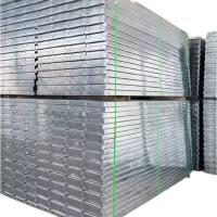 China 24 Aluminum Plank, 24 Inch Width, 4m Max Length, Anti-slip Groove Surface, High Load 24 Aluminum Plank for Scaffold Working Platform BYTHAI for sale