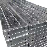 China Staging Planks, 225mm Width, 3.0m Max Length, Anti-slip Punching Surface, Aluminum Alloy Staging Planks for Scaffold Working Platform BYTHAI for sale
