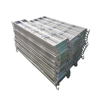 China 7 Aluminum Scaffold Plank, 7 Inch Width, 2m Standard Length, Anti-slip Grooved Surface, Lightweight 7 Aluminum Scaffold Plank for Scaffold Working Platform BYTHAI for sale