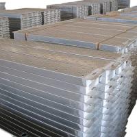 China 7 Aluminum Scaffold Plank, 7 Inch Width, 2m Standard Length, Anti-slip Grooved Surface, Lightweight 7 Aluminum Scaffold Plank for Scaffold Working Platform BYTHAI for sale