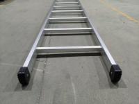 China Scaffold Ladder, 400mm Wide Steps, 2.5m Standard Height, Galvanized Steel Body, Anti-slip Rungs Scaffold Ladder for Construction Access BYTHAI for sale