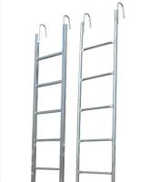 China Scaffold Ladder For Sale, 450mm Step Width, 3m Standard Height, Galvanized Steel Structure, Anti-slip Rungs Scaffold Ladder For Sale for Construction Site BYTHAI for sale