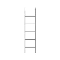 China Scaffold Stair Ladder, 500mm Step Width, 2.4m Standard Height, Hot Dipped Galvanized Steel, Anti-slip Treads Scaffold Stair Ladder for Construction Access BYTHAI for sale