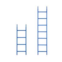 China Scaffold Stair Ladder, 500mm Step Width, 2.4m Standard Height, Hot Dipped Galvanized Steel, Anti-slip Treads Scaffold Stair Ladder for Construction Access BYTHAI for sale