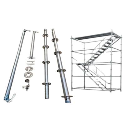China rolling scaffolds powder coated 2.0m height wheeled scaffolding with lockable casters for construction work BYTHAI for sale