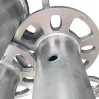 China the ring ladder galvanized steel 7 rungs ringlock scaffold ladder for high rise building construction BYTHAI for sale