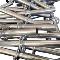 China the ring ladder galvanized steel 7 rungs ringlock scaffold ladder for high rise building construction BYTHAI for sale