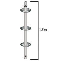 China scaffolding connector hot dip galvanized steel 48.3mm tube fitting coupler for ringlock scaffolding system BYTHAI for sale