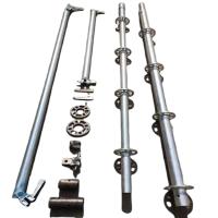 China 5x5 scaffolding hot dip galvanized steel 1.5m bay width ringlock type heavy load scaffolding for high-rise construction BYTHAI for sale