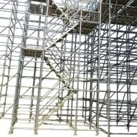 China 5 foot scaffold hot dip galvanized steel frame type 1.52m height heavy duty scaffold for building renovation BYTHAI for sale