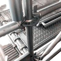 China foot scaffolding hot dip galvanized steel frame 1.52m height multi-layer heavy load scaffold for exterior wall construction BYTHAI for sale