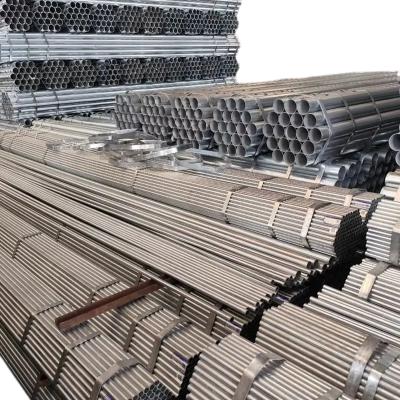 China tube for scaffolding painted Q355 grade 42.4mm OD 2.7mm wall thickness heavy‑duty available in various stock lengths for factory temporary working platform setup BYTHAI for sale