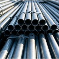 China tube scaffold Q235 hot dip galvanized 48.3mm outer diameter 3.2mm wall thickness 1‑6m custom cut pipe length for high‑rise building exterior maintenance scaffold setup BYTHAI for sale