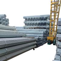 China scaffolding steel tube Q235 hot dip galvanized 48.3mm outer diameter 3.2mm wall thickness 1‑6m custom cut length for high‑rise building exterior scaffold erection BYTHAI for sale