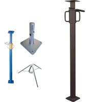 China heavy duty steel prop Q235 hot dip galvanized thick wall steel tube for concrete formwork support and building construction shoring projects BYTHAI for sale