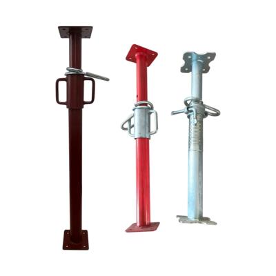 China adjustable steel props Q235 hot dip galvanized heavy duty thick wall steel support for concrete formwork shoring and building construction engineering projects BYTHAI for sale