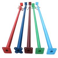 China adjustable support props Q235 hot dip galvanized heavy duty thick wall steel structure for concrete formwork shoring and building construction support projects BYTHAI for sale