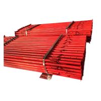China heavy duty adjustable steel props Q235 hot dip galvanized thick wall steel structure for concrete formwork support and building construction shoring engineering projects BYTHAI for sale