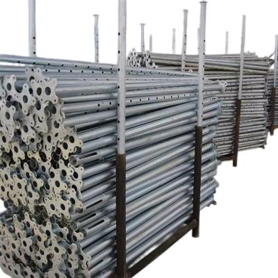 China shoring props Q235 hot dip galvanized heavy duty thick wall steel structure for concrete formwork support and building construction shoring engineering projects BYTHAI for sale