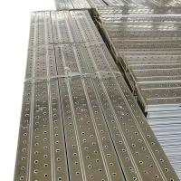 China aluminum plank scaffold high grade aluminum alloy anti-slip surface lightweight heavy duty structure for construction site walking platforms and scaffolding access walkways BYTHAI for sale