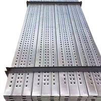 China extension plank aluminium high grade aluminum alloy telescopic adjustable anti-slip surface for scaffolding platform extension and construction site walkways BYTHAI for sale