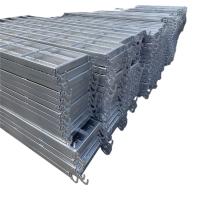 China walk planks for scaffolding Q235 hot dip galvanized steel anti-slip walking surface reinforced structure for construction site access and scaffolding pedestrian paths BYTHAI for sale