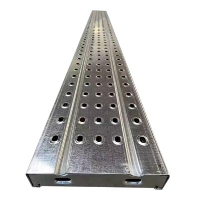 China aluminum telescopic plank high grade aluminum alloy adjustable length anti-slip surface for scaffolding platform extension and construction site walkways BYTHAI for sale