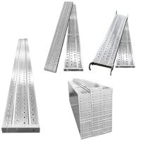 China plank in scaffolding high grade aluminum alloy lightweight corrosion resistant for building maintenance platforms and temporary scaffolding work surfaces BYTHAI for sale