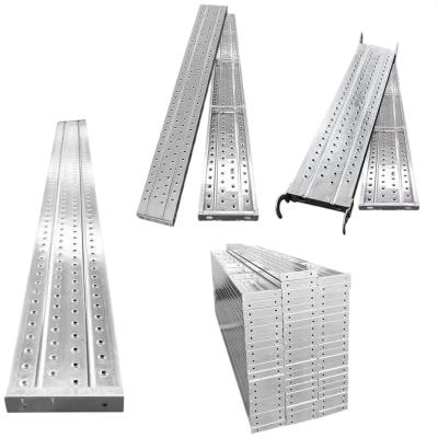 China plank in scaffolding high grade aluminum alloy lightweight corrosion resistant for building maintenance platforms and temporary scaffolding work surfaces BYTHAI for sale