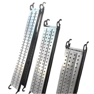 China scaffolding steel board Q235 hot dip galvanized thickened steel anti-slip surface heavy load bearing for construction platforms and scaffolding walkways BYTHAI for sale