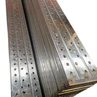 China telescopic aluminum plank high grade aluminum alloy anti-slip reinforced for scaffolding platforms and construction walkways BYTHAI for sale