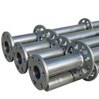 China galvanized ringlock standard Q235 hot dip galvanized steel heavy duty vertical pole for ringlock scaffolding and construction site support BYTHAI for sale