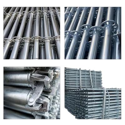 China scaffold ledger for ringlock system Q235 hot dip galvanized steel heavy duty for ringlock scaffolding frame and construction support BYTHAI for sale