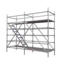China scaffold ledger for ringlock system Q235 hot dip galvanized steel heavy duty for ringlock scaffolding frame and construction support BYTHAI for sale