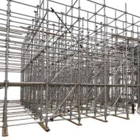 China modular ringlock scaffolding for high-rise building Q235 hot dip galvanized steel heavy duty structure for tall building construction support and facade maintenance works BYTHAI for sale